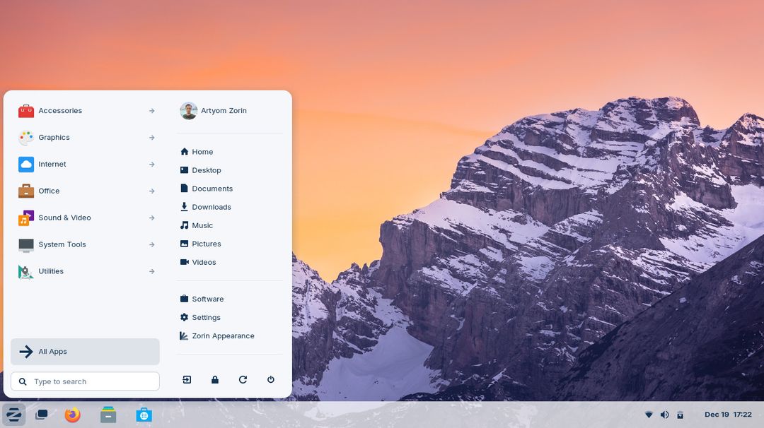 Familiarizing Yourself with the Zorin OS Interface (Windows-Like ...